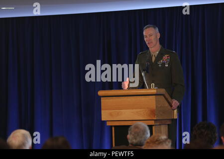 Col. Timothy M. Salmon, Marine Corps Air Station New River commanding ...