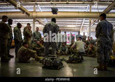 A jumpmaster from 3rd Brigade Combat Team, 82nd Airborne Division ...