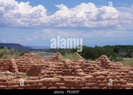 Kuaua Pueblo (Tiguex), Coronado's campsite, Coronado State Park ...