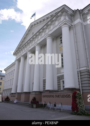 The Main Building of Tartu University Stock Photo - Alamy