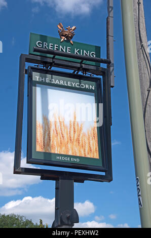 Hedge End Barleycorn Pub Hampshire Stock Photo - Alamy