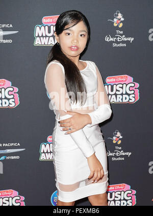 Elisakh Hagia at the 2018 Radio Disney Music Awards at the Loews Hotel ...