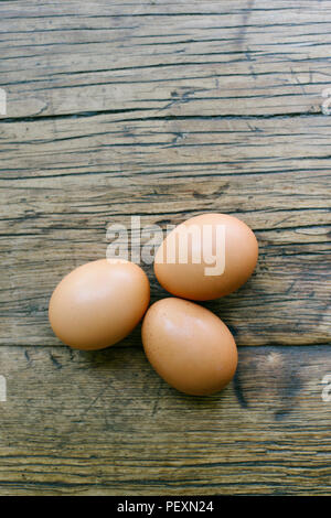 Fresh organic eggs ready for cooking Stock Photo - Alamy