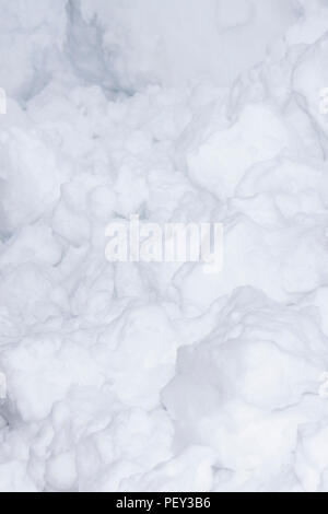 Winter snowdrift pure abstract snowbank ridge after blizzard at ...