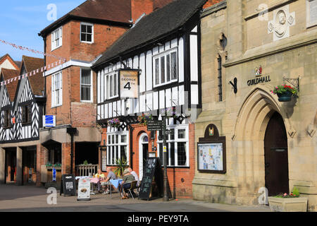 The Guildhall in Lichfield city centre UK Stock Photo - Alamy