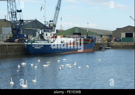 Silver River ship at Glasson Dock Stock Photo - Alamy