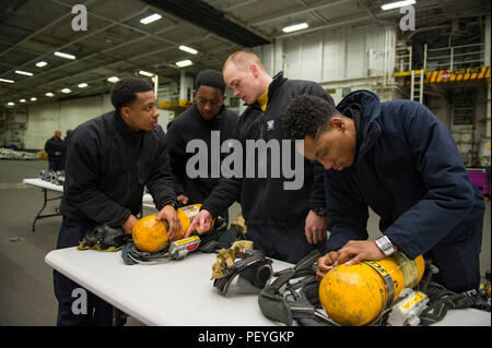 aircraft carrier, inspect, INSURV, Sailors, U.S. Navy, USS Dwight D ...