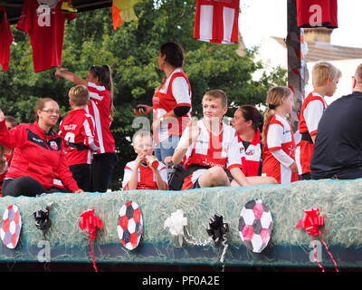 Sheerness, Kent, UK. 18th Aug, 2023. A traditional 'Punch & Judy' show ...