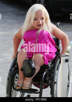 Samantha Renke outside ITV Studios Featuring: Samantha Renke Where ...