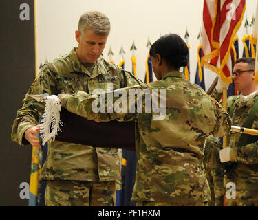 The interim WRMC Commanding Officer Col. Christopher Gruber and Command ...