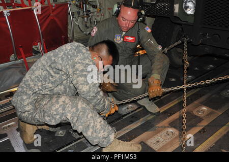 Master Sgt. Joshua Stanton, 815th Airlift Squadron loadmaster at ...