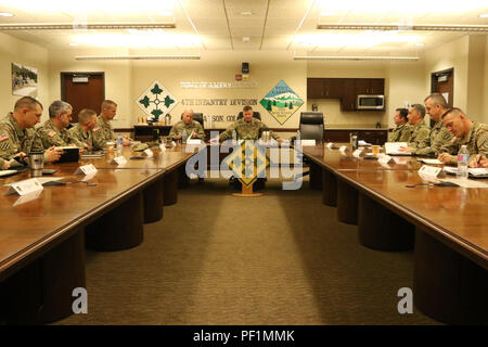 Gen. David G. Perkins, commander, Training and Doctrine, gave a ...