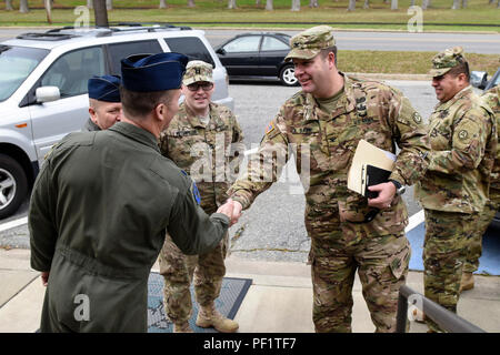 4th Battlefield Coordination Detachment Commander, Col. Sidney Knox’s ...