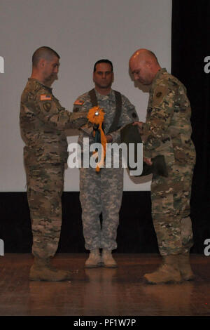 Lt. Col. Kenneth Bryant, left, commander, 2218th Mobilization Support ...
