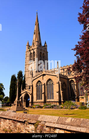All Saints' Church, Oakham, the county town of Rutland, England, UK ...