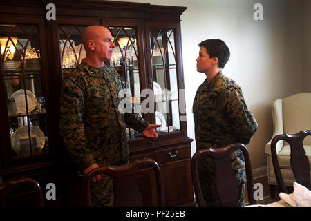 Brigadier Gen. David A. Ottignon, the 1st Marine Logistics Group ...
