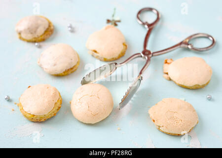 Nut meringue cookie Stock Photo - Alamy