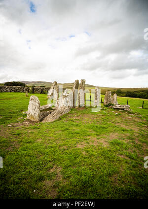 Cairnholy chambered Cairns In Scotland Stock Photo - Alamy
