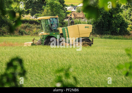 Krone Big M mower Stock Photo - Alamy