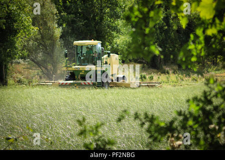 Krone Big M mower Stock Photo - Alamy