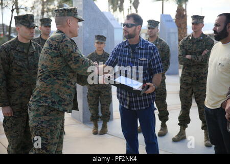 Lieutenant Col. Hugh J. Redman, officer in charge, Legal Services ...
