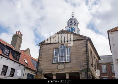 Whitby Market Place Stock Photo - Alamy