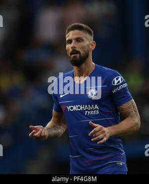 OLIVIER GIROUD OF ARSENAL CHELSEA V ARSENAL STAMFORD BRIDGE STADIUM ...