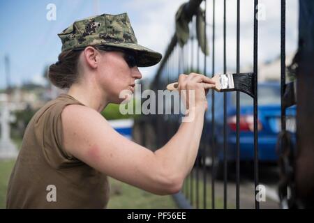 PORT OF SPAIN, Trinidad and Tobago (Aug. 22, 2018) Capt. Brian J ...