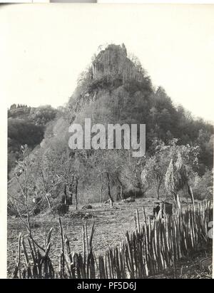 Askana Fortress old photograph Stock Photo - Alamy