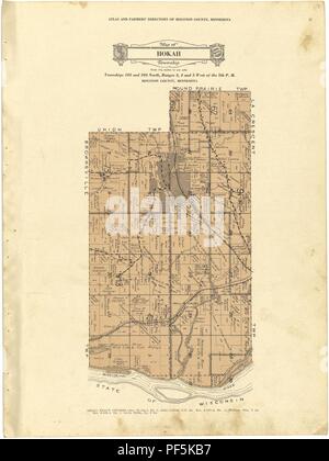 Atlas and farmers' directory of Houston County, Minnesota - containing ...