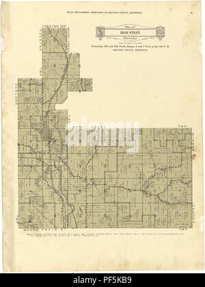 Atlas and farmers' directory of Houston County, Minnesota - containing ...