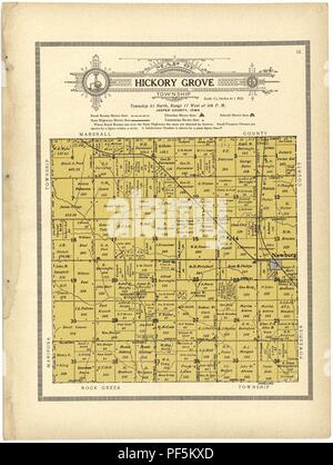 Atlas and plat book of Jasper County, Iowa - containing outline map of ...