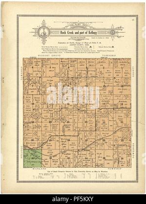 Atlas and plat book of Jasper County, Iowa - containing outline map of ...