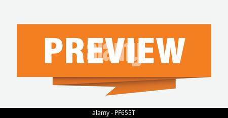 preview sign. preview paper origami speech bubble. preview tag. preview ...