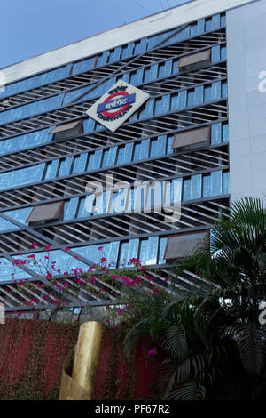 Churchgate station and surrounding landmark old buildings Mumbai, India ...