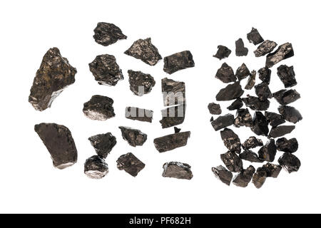 pieces of coal-sized coal Stock Photo - Alamy