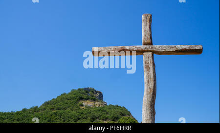The Chatelard castle, Eyzahut, Drôme, France Stock Photo - Alamy