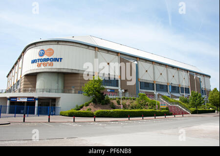 The Sheffield Motorpoint Arena building was named in 2010 and changed ...