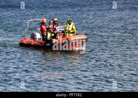 Aarhus, Denmark - August 10, 2018: Aarhus International Sailing Centre ...