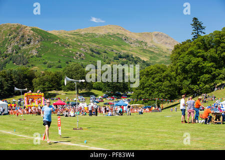 The Annual Ambleside Sports event, Ambleside, Lake District, UK Stock ...