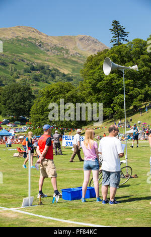 The Annual Ambleside Sports event, Ambleside, Lake District, UK Stock ...