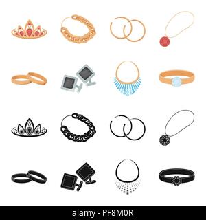 Wedding rings, cuff links, diamond necklace, women ring with a stone ...