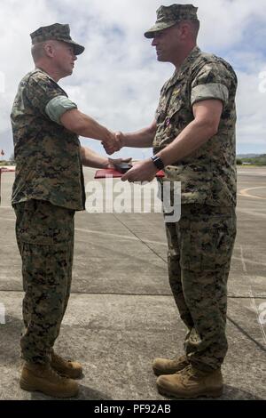 Lt. Col. Kenneth Phelps, the commanding officer of Marine Unmanned ...