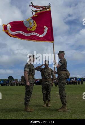 Lt. Col. Michael T. Hlad passes the noncommissioned officer sword of ...