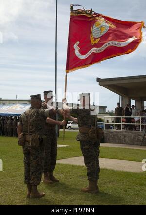 Lt. Col. Michael T. Hlad passes the noncommissioned officer sword of ...