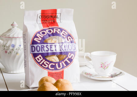 Dorset Knob a traditional triple baked bread roll produced by S Moores ...