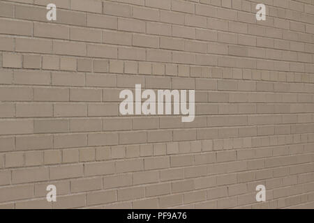 Attractive weathered light grey or beige brick wall background with a ...