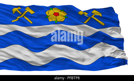 Havirov City Flag, Czech Republic, Closeup View Stock Photo - Alamy