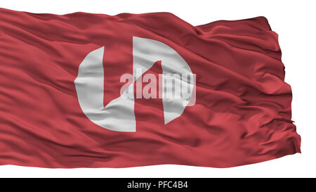 Inagi City Flag, Japan, Tokyo Prefecture, Closeup View Stock Photo - Alamy