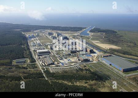 Nord Stream gas pipe terminal in north of Germany Stock Photo - Alamy